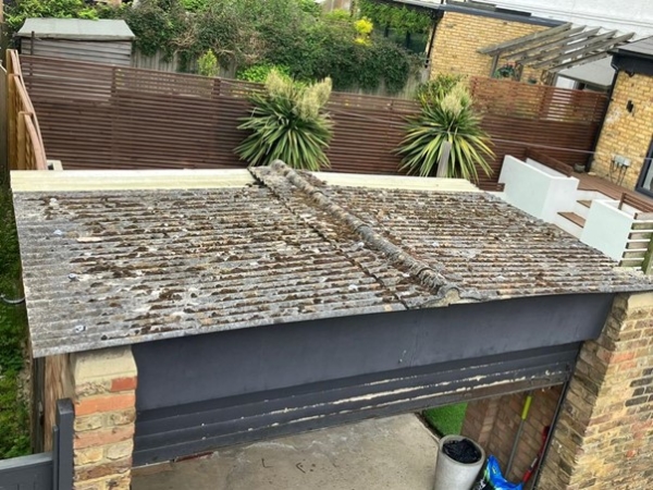 Asbestos Garage Roof Removal in Tooting by All Garage Roofs